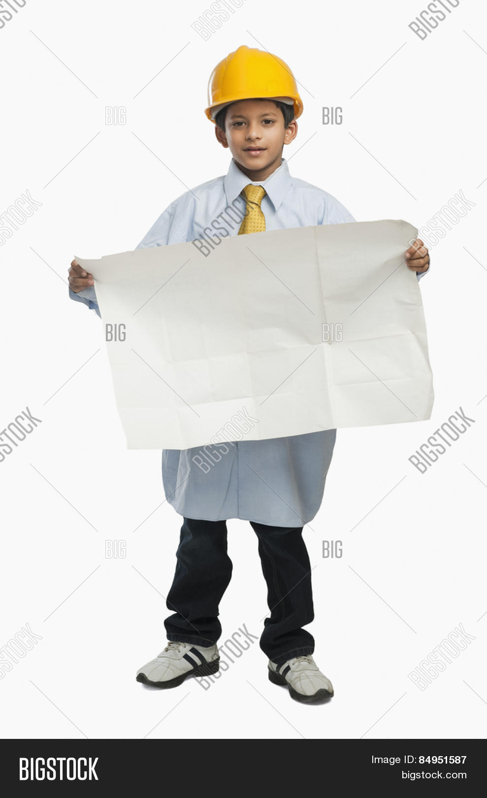 Boy Dressed Architect Image & Photo (Free Trial) | Bigstock