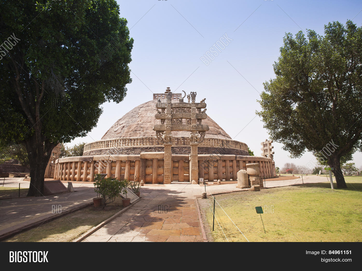 Great Stupa Built By Image & Photo (Free Trial) | Bigstock