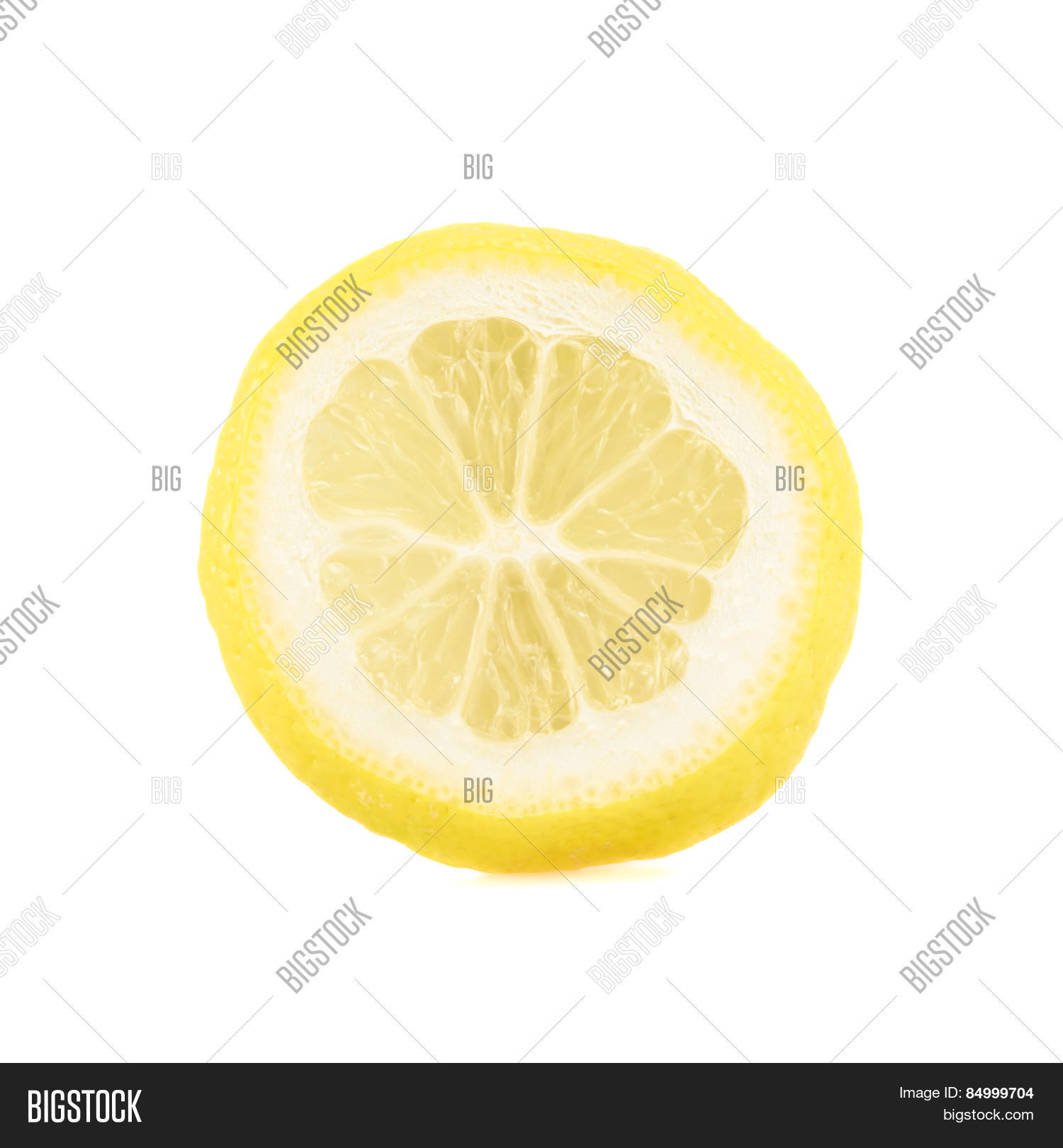 Round Lemon Slice Image & Photo (Free Trial) | Bigstock