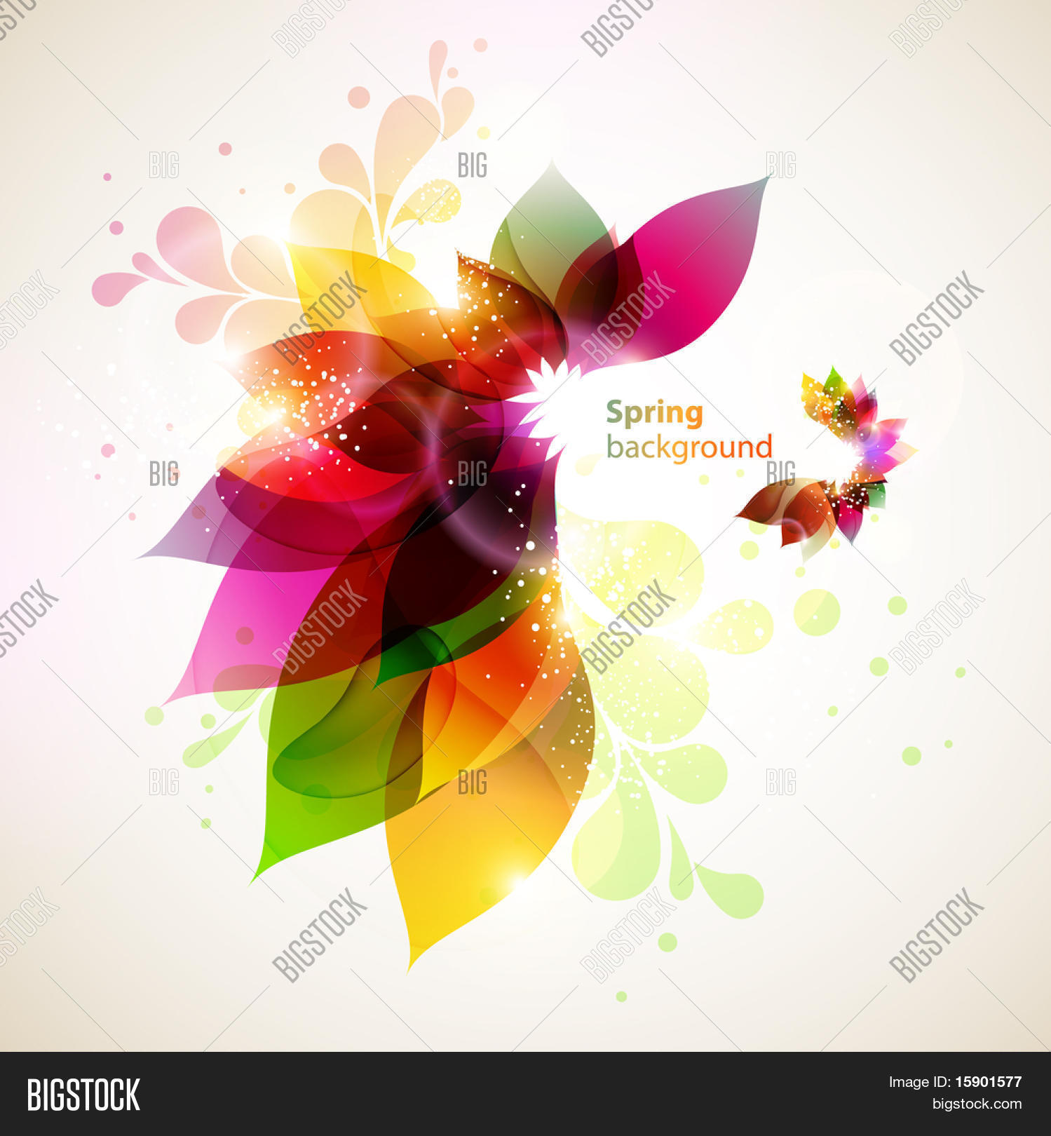 Floral Abstract Vector & Photo (Free Trial) | Bigstock