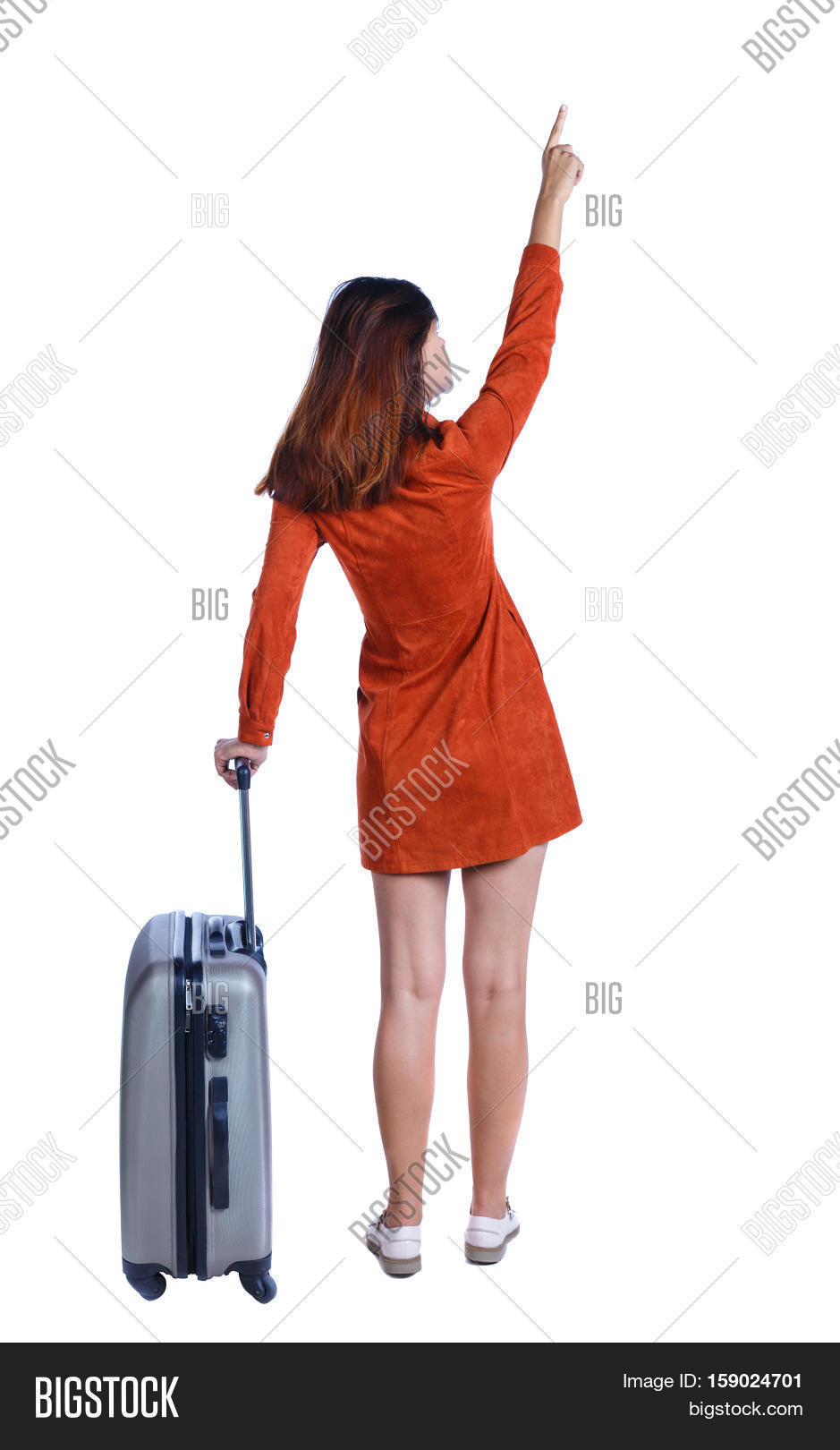 Back View Pointing Image & Photo (Free Trial) | Bigstock