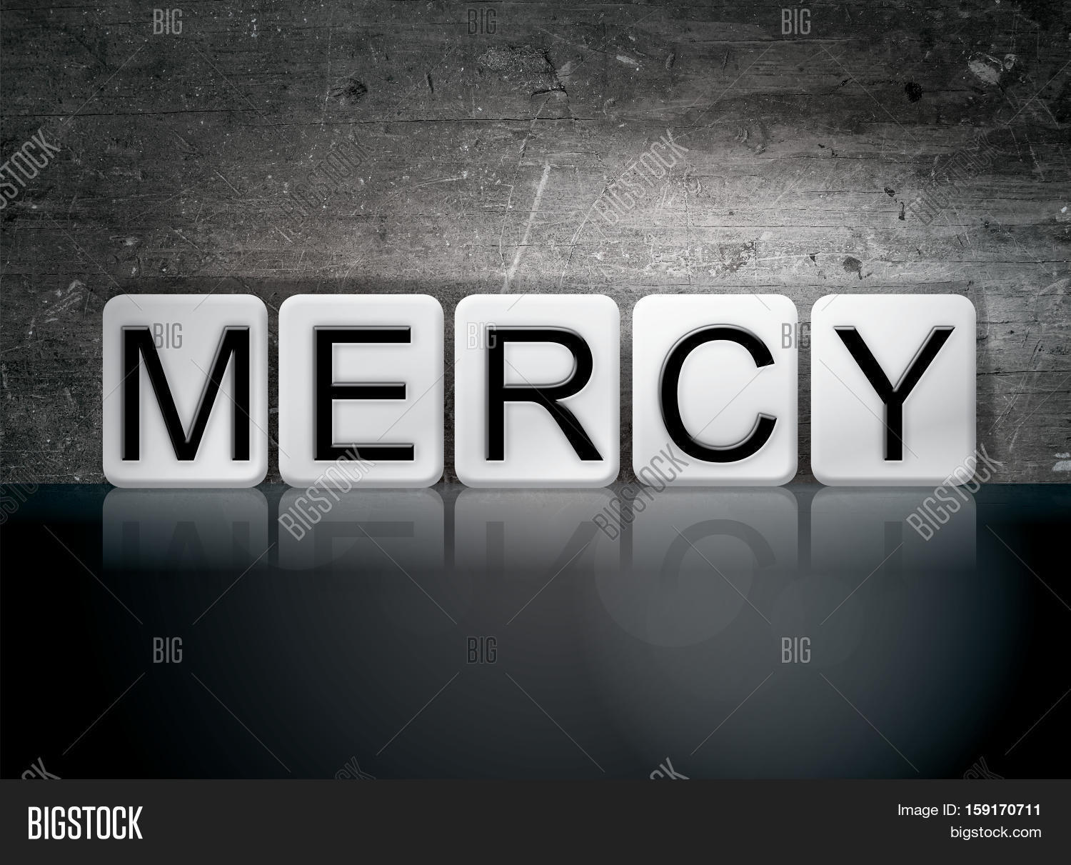 Mercy Tiled Letters Image & Photo (Free Trial) | Bigstock