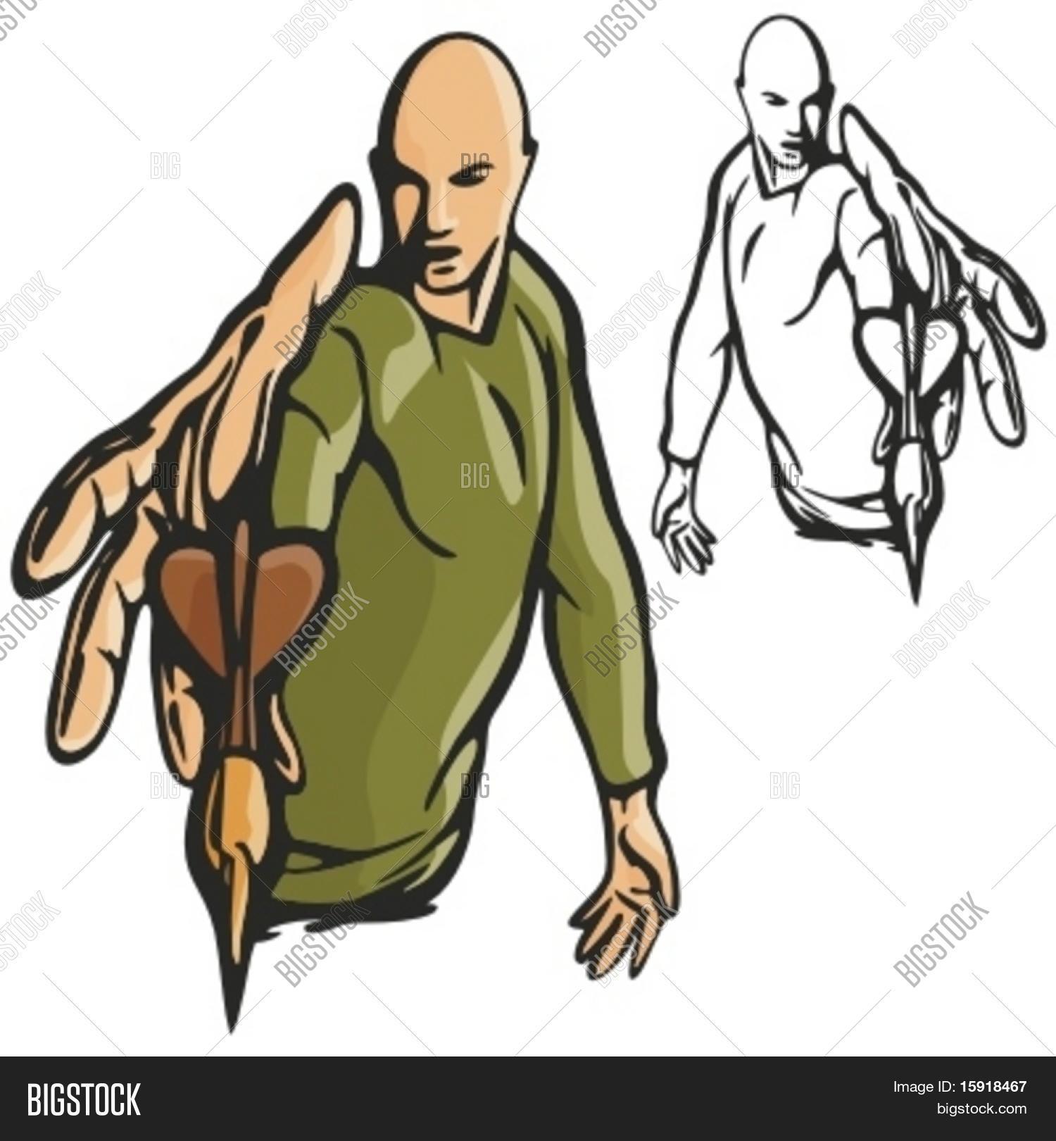 Darts Player. Vector Vector & Photo (Free Trial) | Bigstock