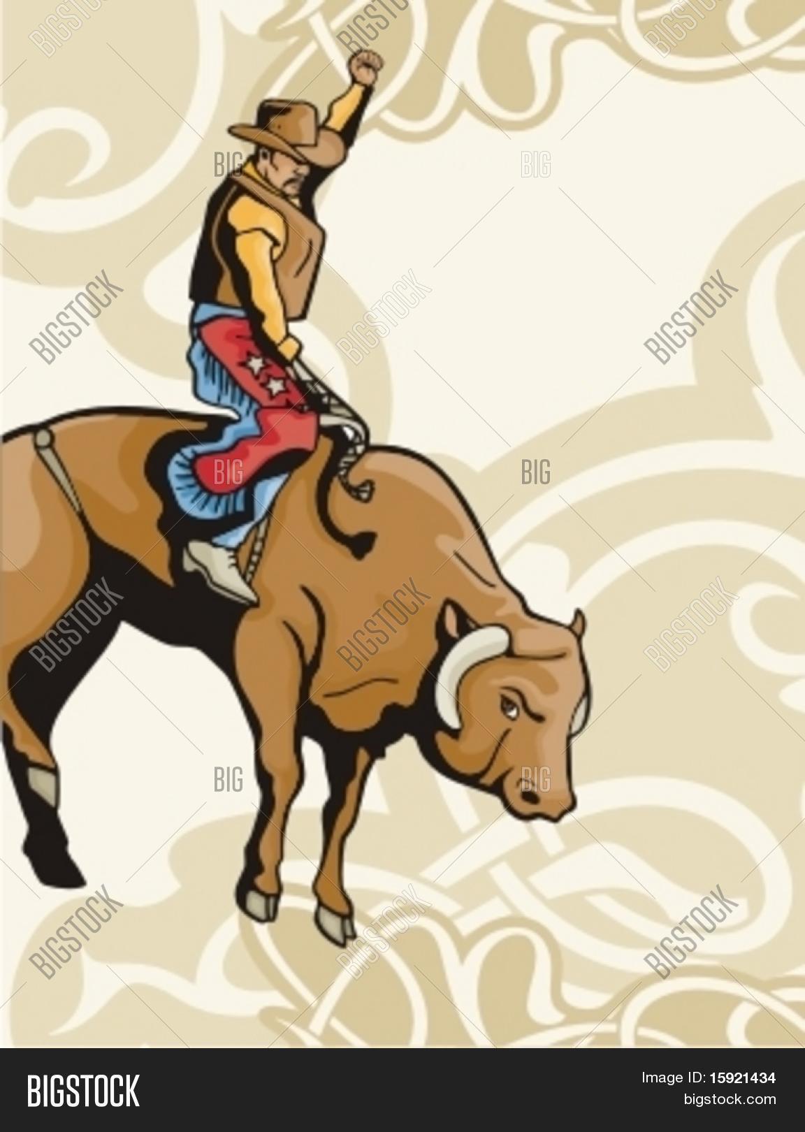 Western Rodeo Vector & Photo (Free Trial) | Bigstock