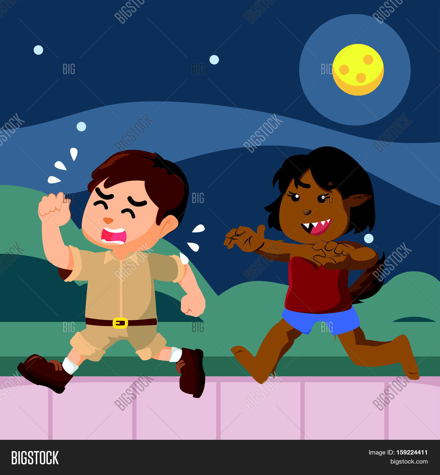 Female Werewolf Vector & Photo (Free Trial) | Bigstock