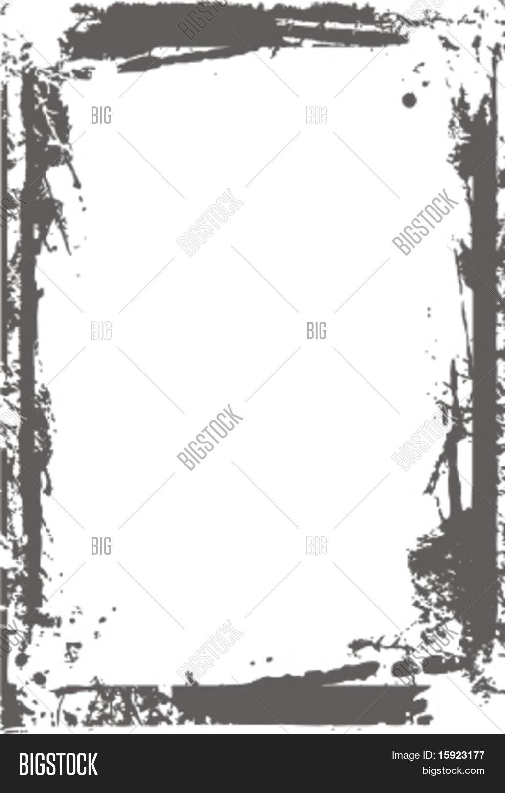 Grunge Frame Border Vector & Photo (Free Trial) | Bigstock