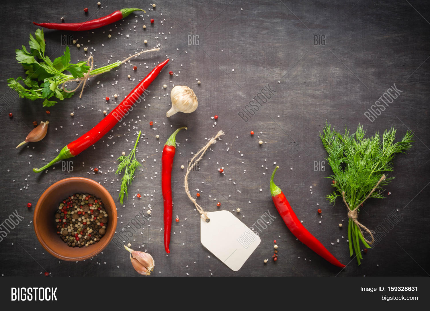 Parsley Dill Pepper Image & Photo (Free Trial) | Bigstock