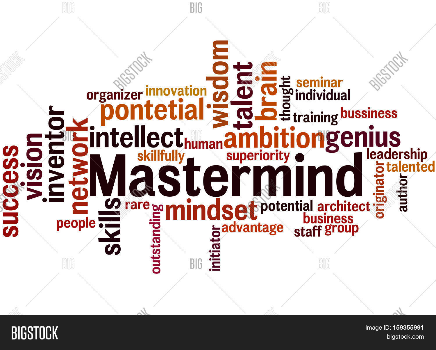 Mastermind, Word Cloud Image & Photo (Free Trial) | Bigstock