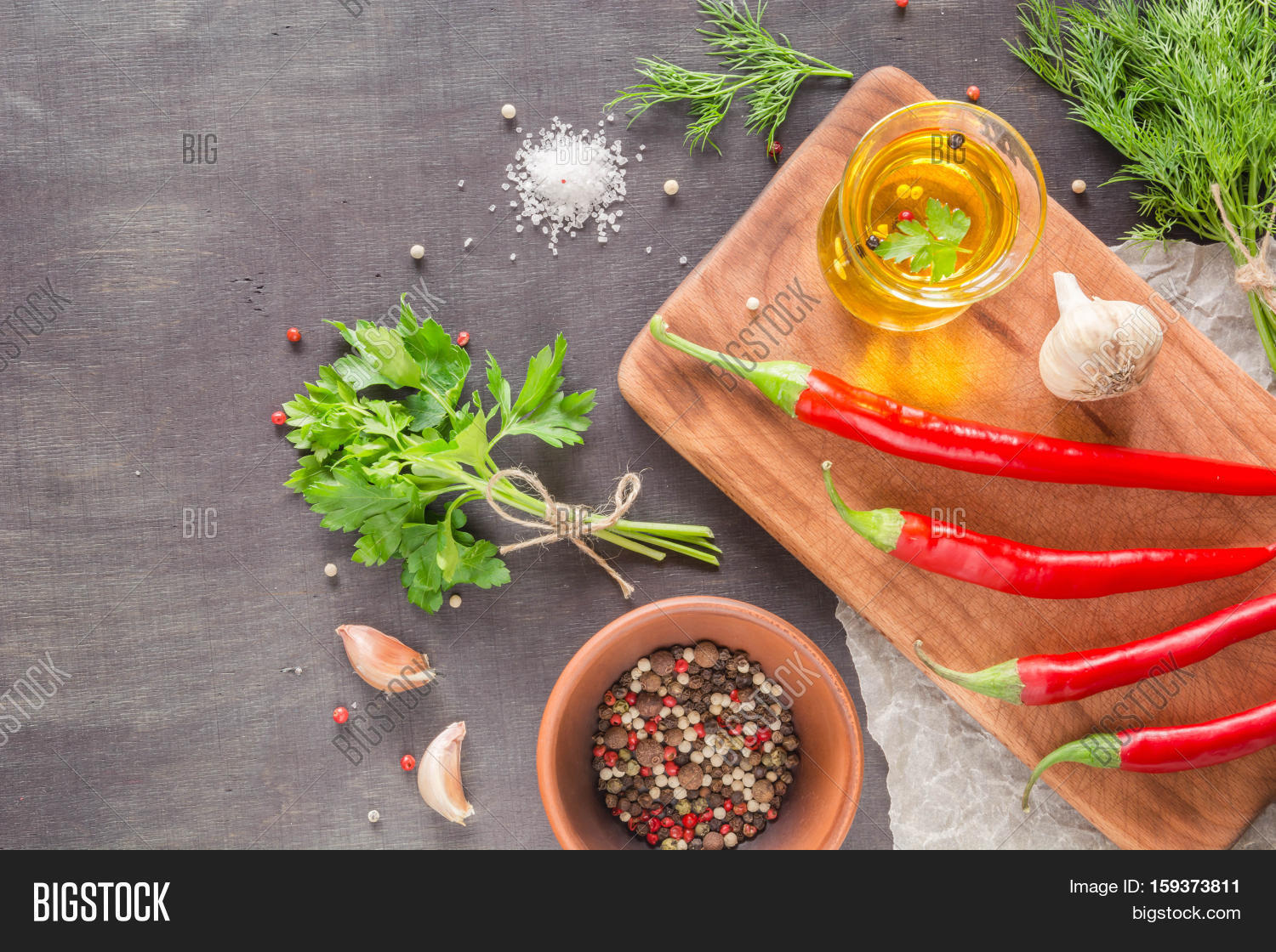 Parsley Dill Pepper Image & Photo (Free Trial) | Bigstock