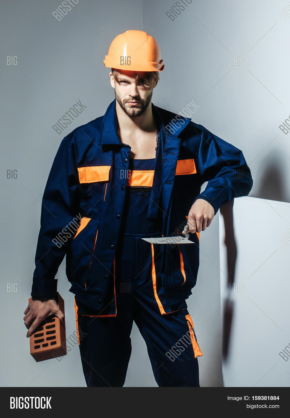 Handsome Man Builder Image & Photo (Free Trial) | Bigstock