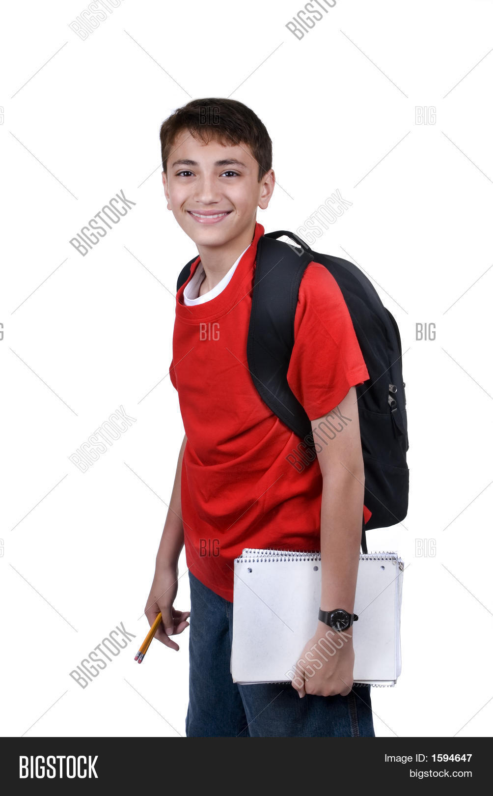 Boy Backback Image & Photo (Free Trial) | Bigstock