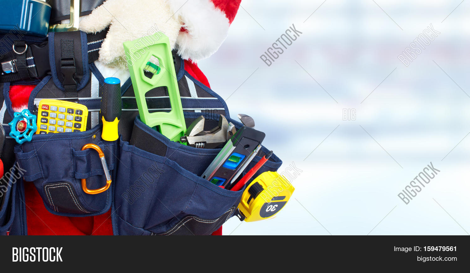 Santa Construction Image & Photo (Free Trial) | Bigstock