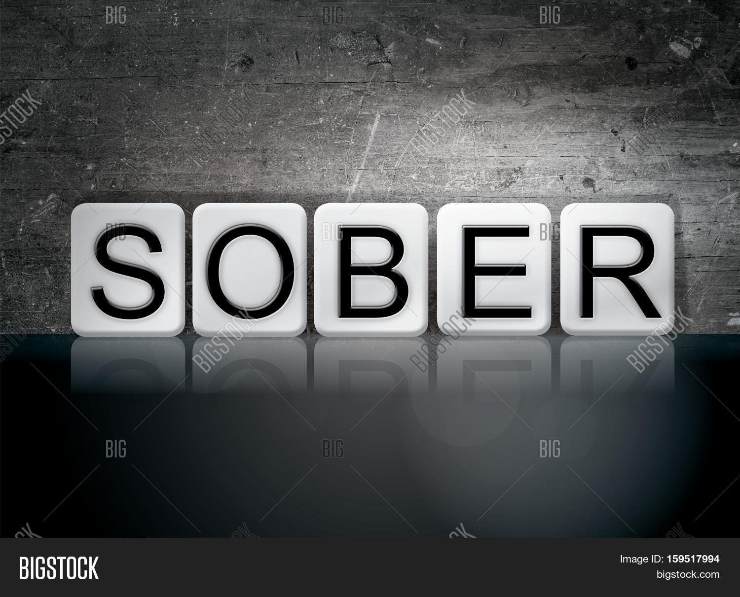 Sober Tiled Letters Image & Photo (Free Trial) | Bigstock