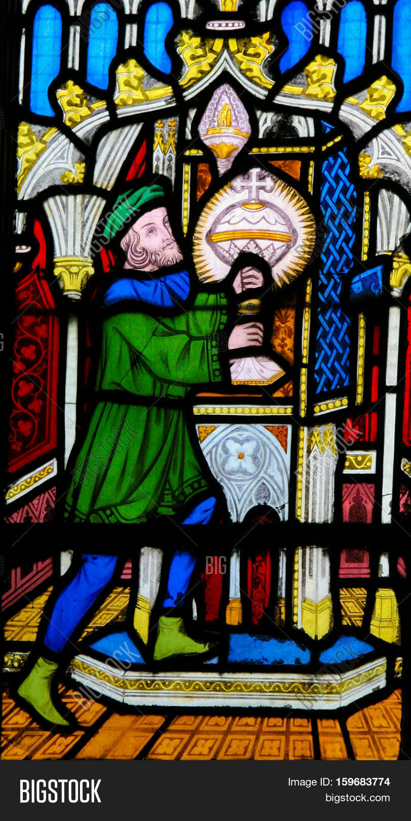 Stained Glass - Man Image & Photo (Free Trial) | Bigstock