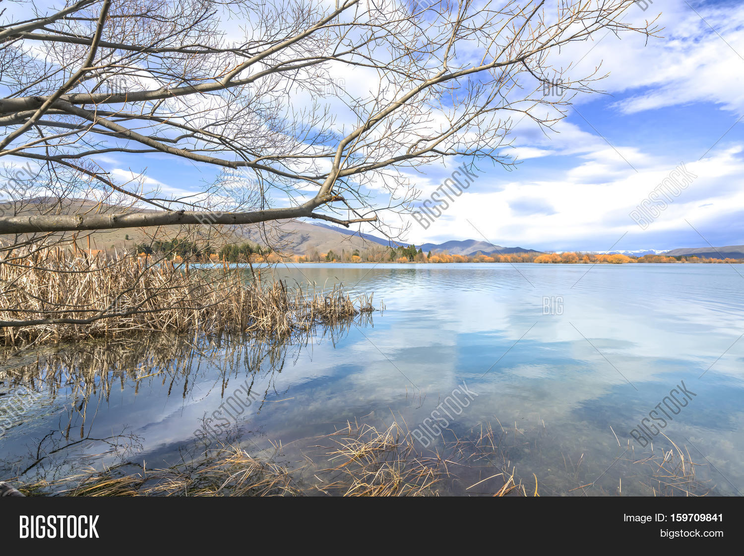 Lake Water Reflection Image & Photo (Free Trial) | Bigstock