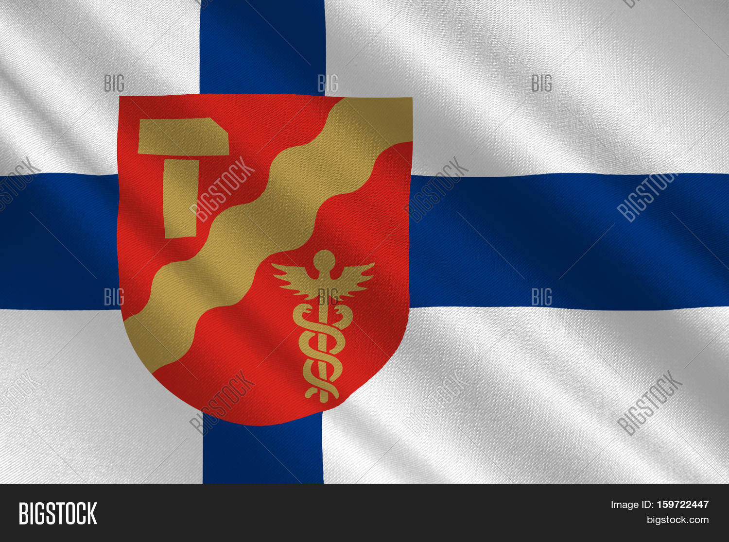 Flag Tampere City Image & Photo (Free Trial) | Bigstock