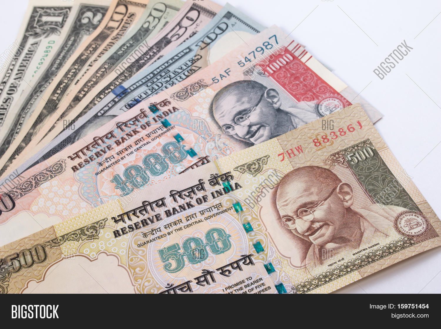 India Rupee 500 1000 Image & Photo (Free Trial) | Bigstock