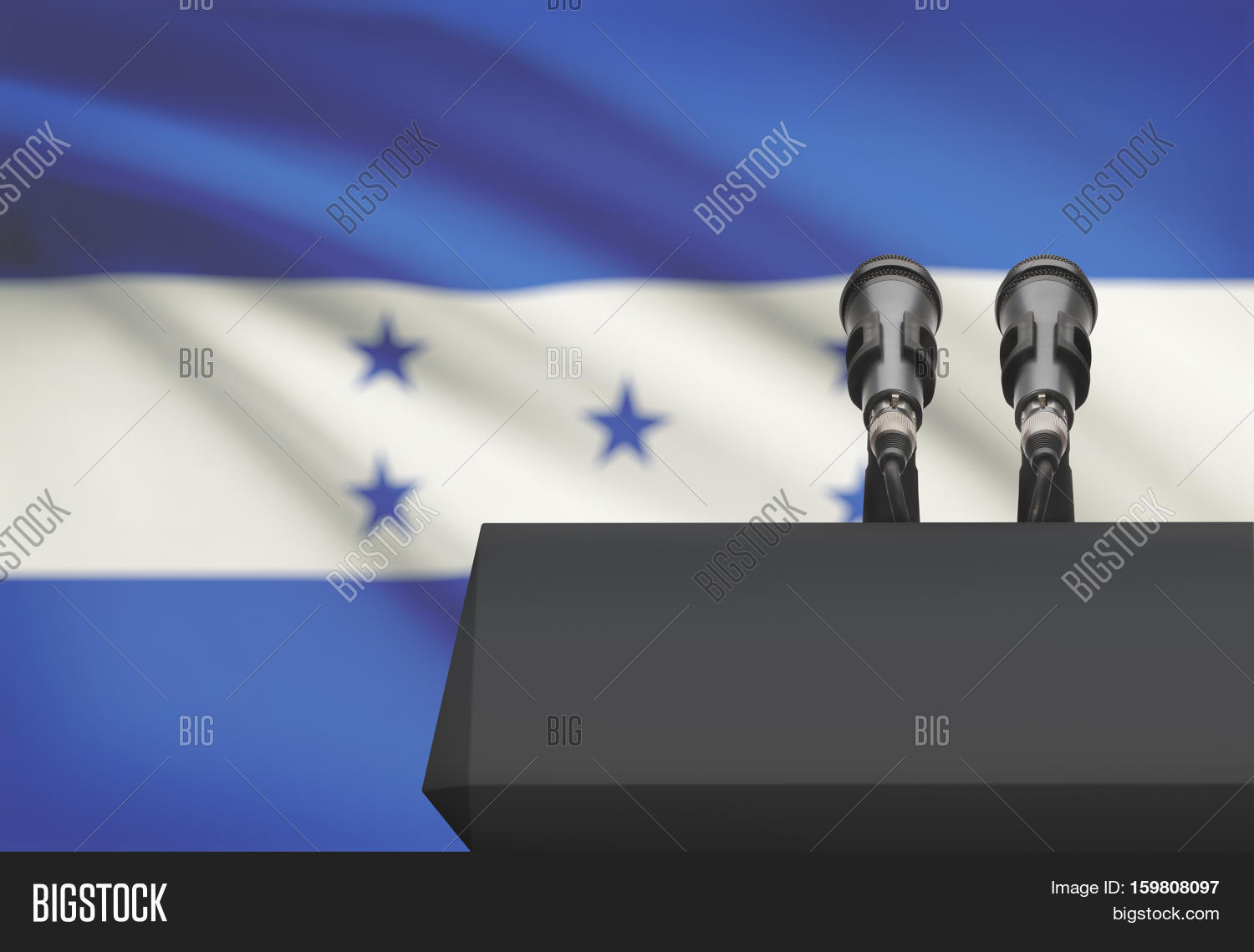 Pulpit Two Microphones Image & Photo (Free Trial) | Bigstock