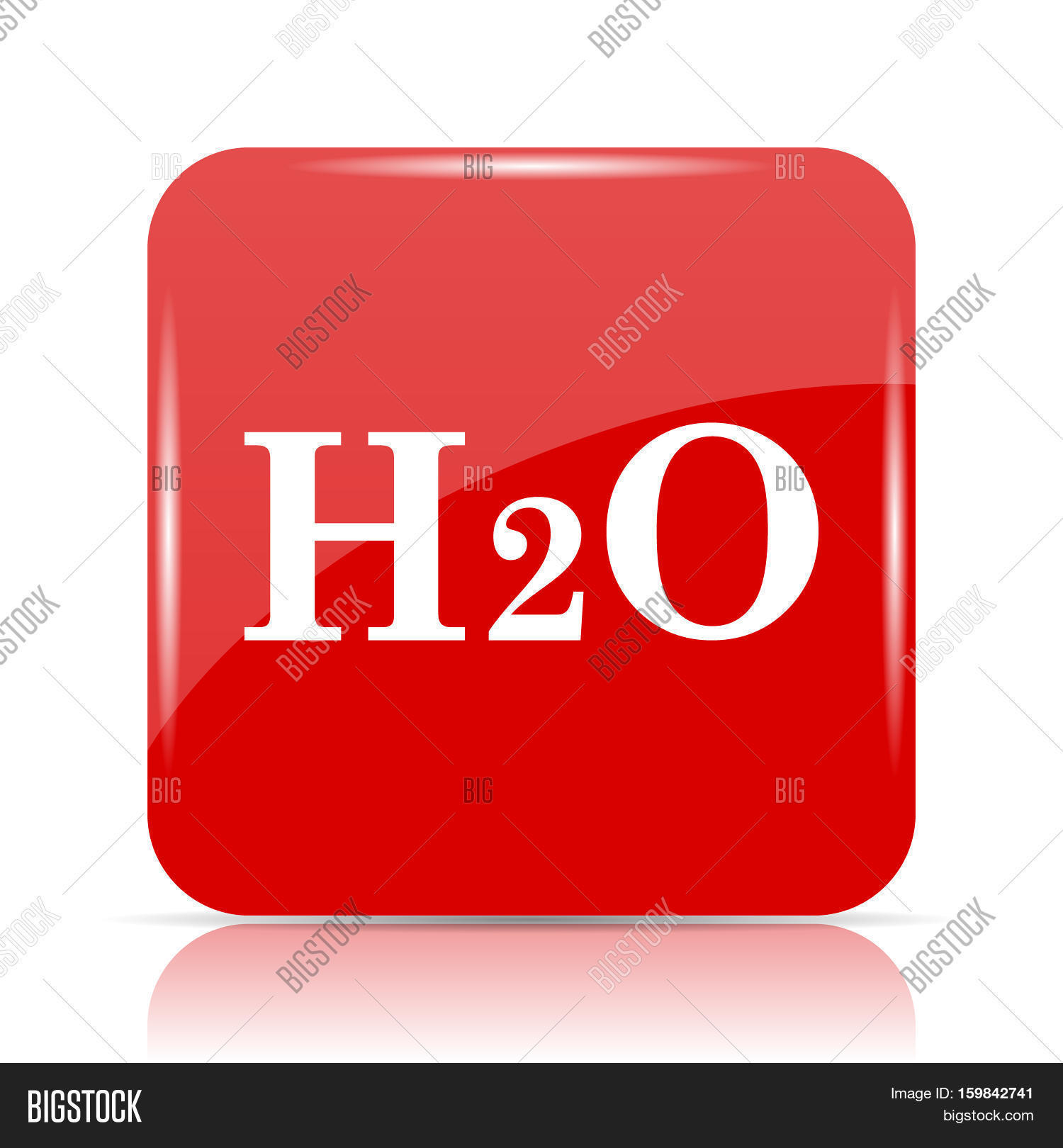 H2O Icon Image & Photo (Free Trial) | Bigstock