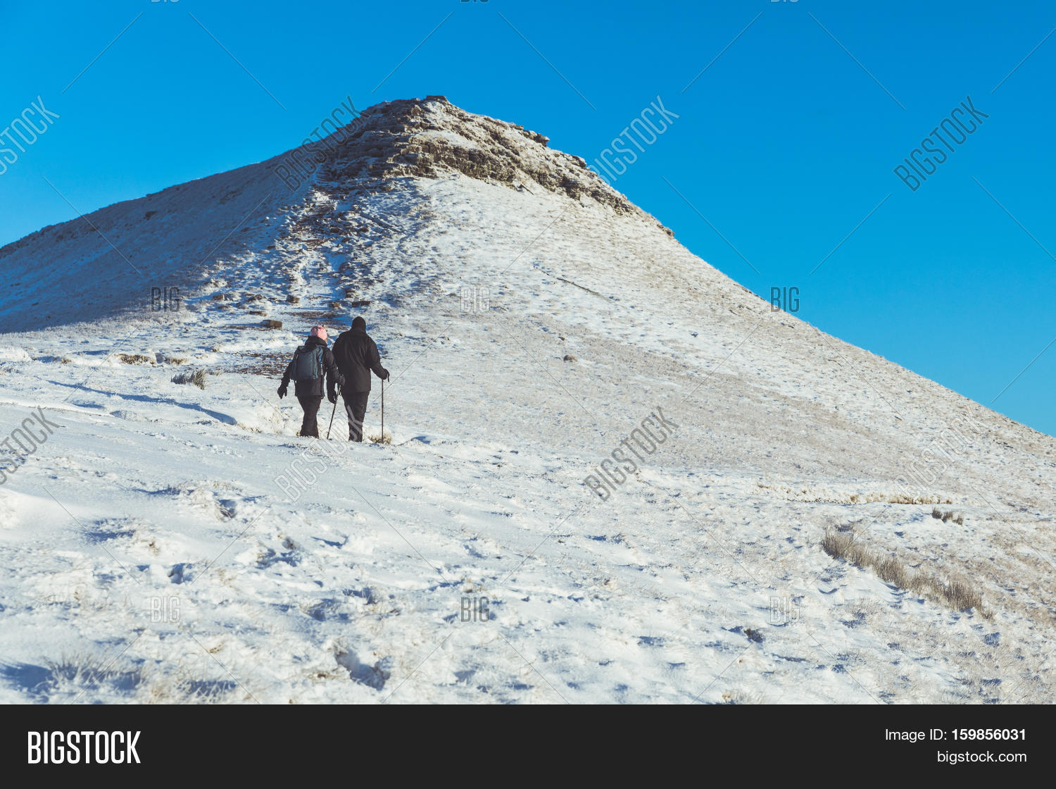 People Walking On Snow Image & Photo (Free Trial) | Bigstock