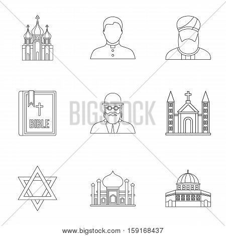 Religious Faith Icons Vector & Photo (Free Trial) | Bigstock