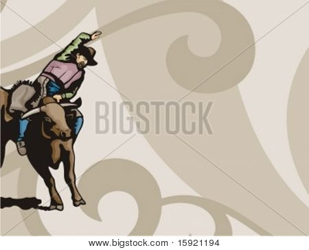 Western Rodeo Vector & Photo (Free Trial) | Bigstock