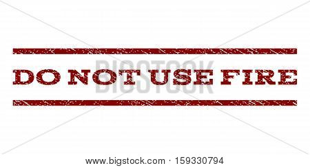 Do Not Use Fire Vector & Photo (Free Trial) | Bigstock