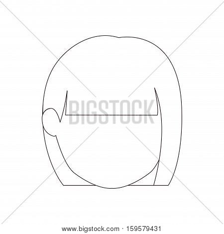 Girl Head Icon. Vector & Photo (Free Trial) | Bigstock