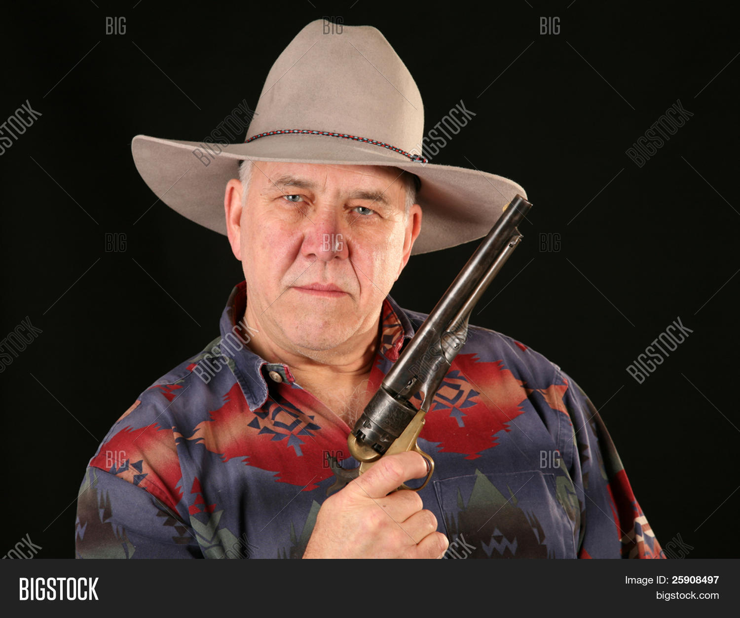 Cowboy Poses His Image & Photo (Free Trial) | Bigstock
