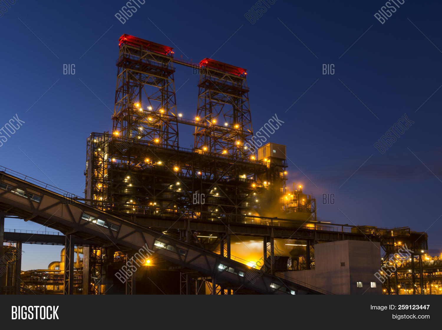 Night Industrial Image & Photo (Free Trial) | Bigstock