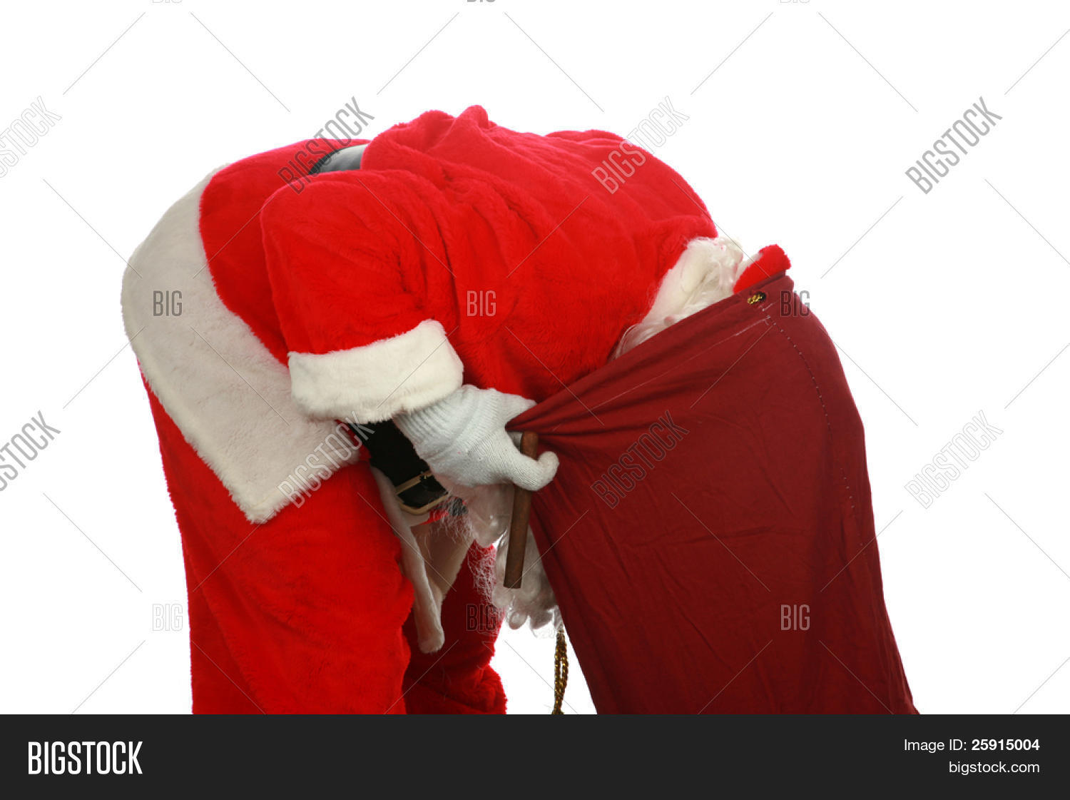 Santa Looking His Image & Photo (Free Trial) | Bigstock