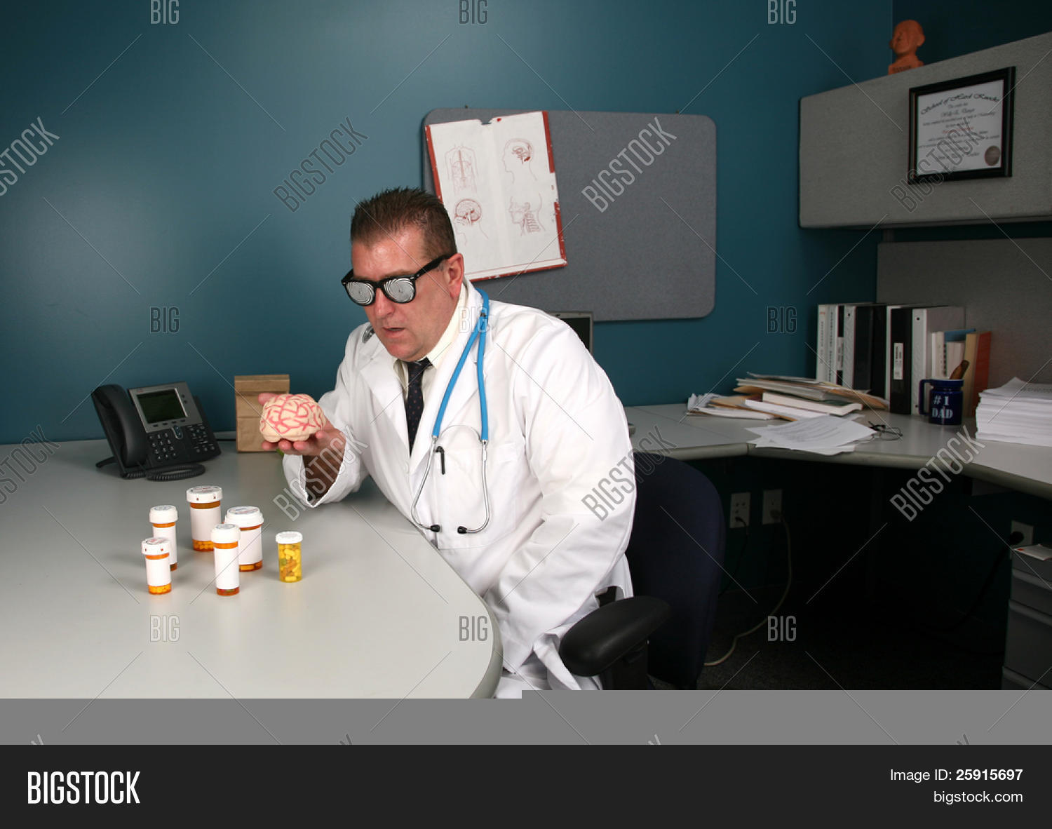 Doctor Examines Human Image & Photo (Free Trial) | Bigstock
