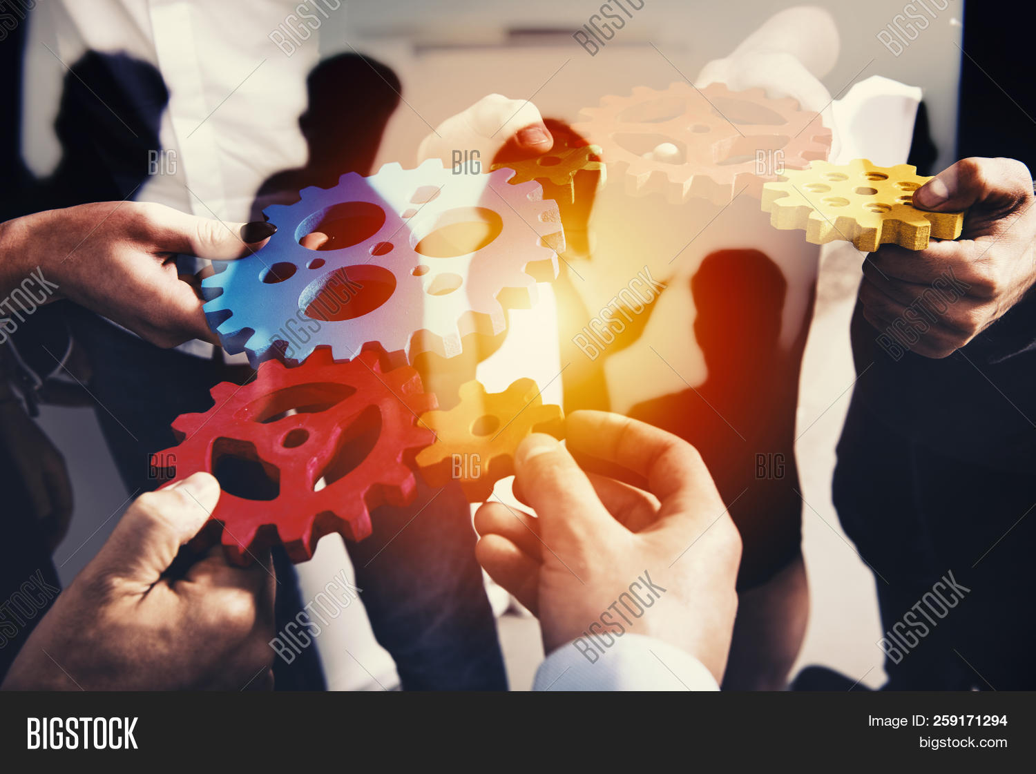 Business Team Connect Image & Photo (Free Trial) | Bigstock