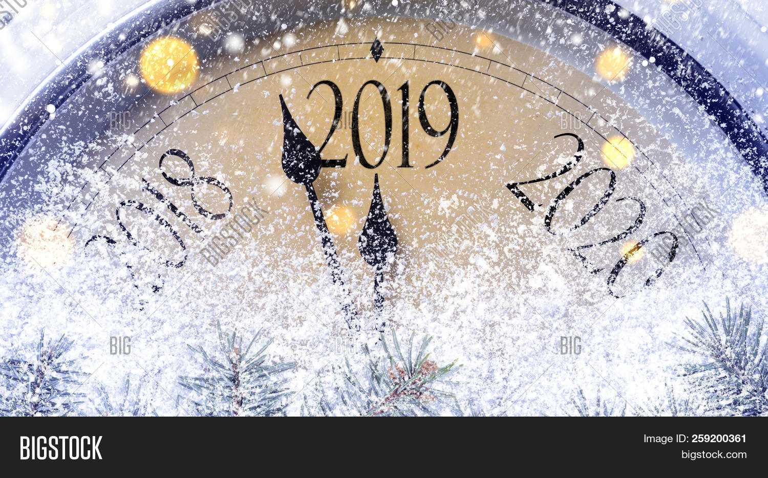 Countdown Midnight. Image & Photo (Free Trial) | Bigstock
