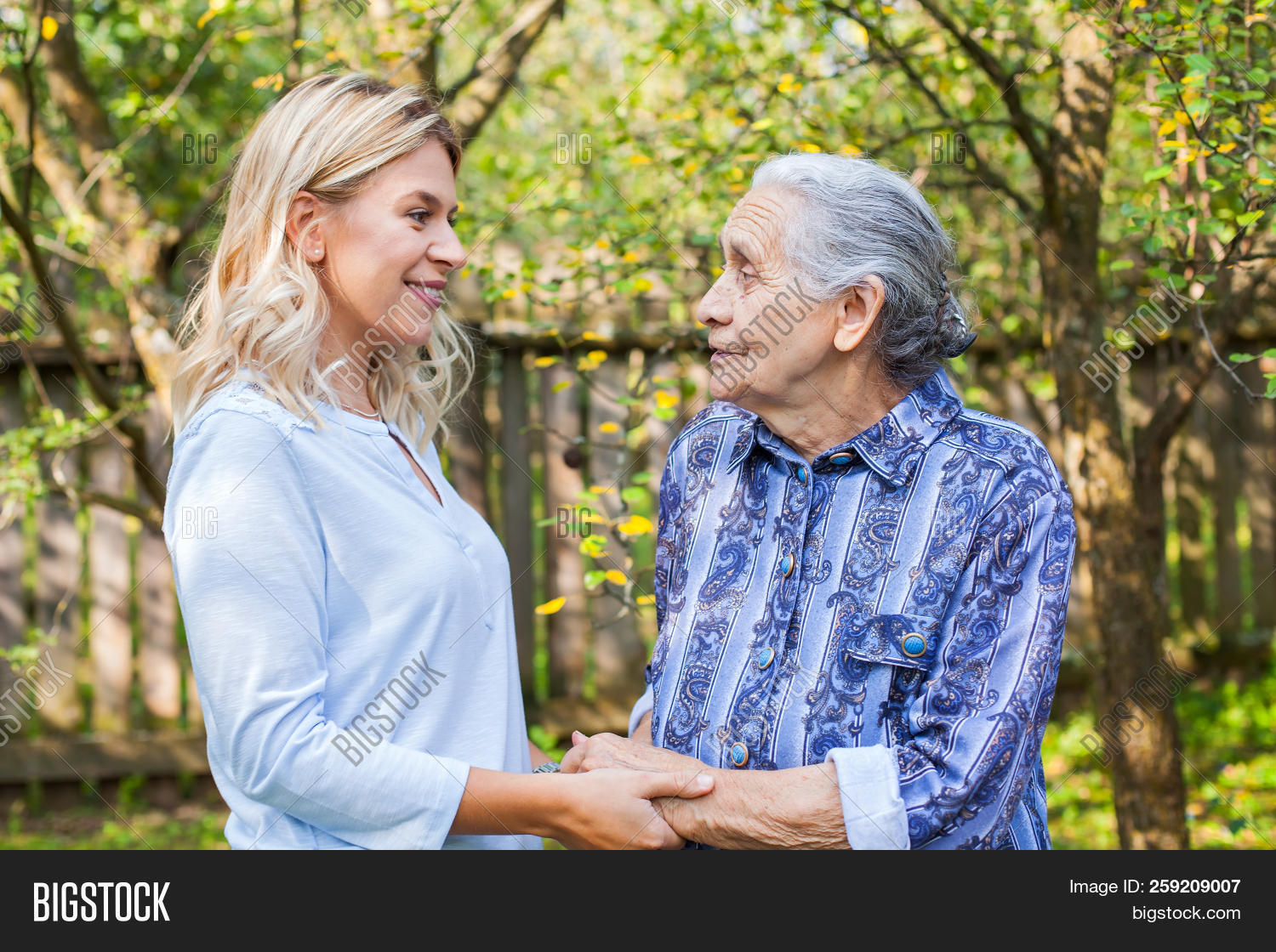Friendly Caregiver Image & Photo (Free Trial) | Bigstock