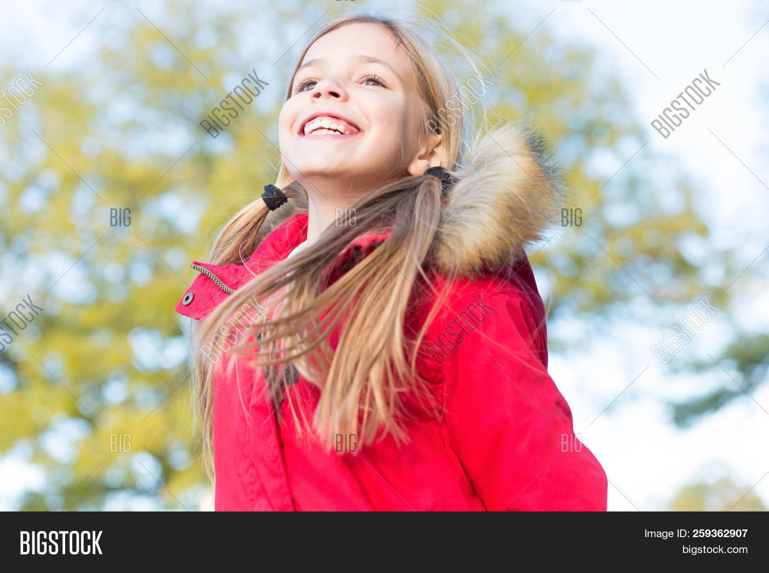 Happy Little Girl Image & Photo (Free Trial) | Bigstock
