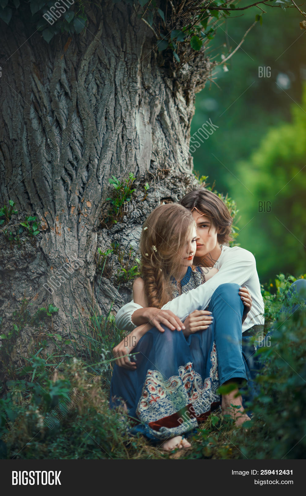 Young Couple Elves Image & Photo (Free Trial) | Bigstock