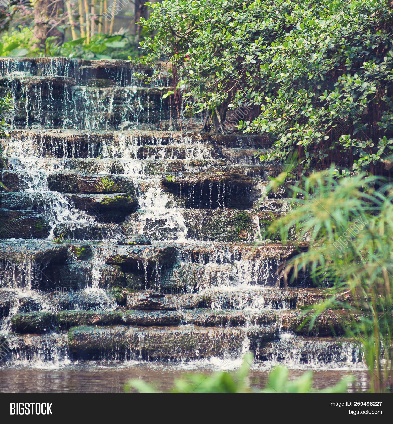 Stepped Waterfall Image & Photo (Free Trial) | Bigstock