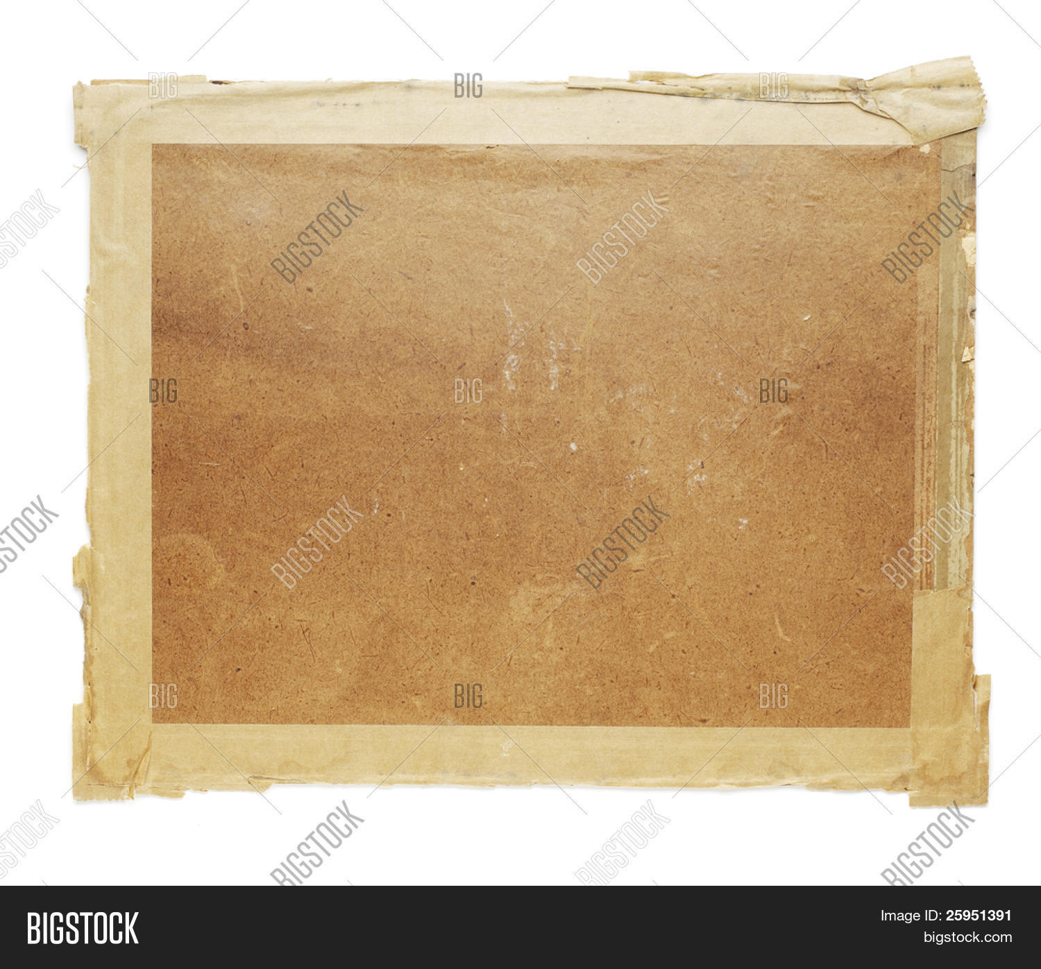 Old Cardboard Taken Image & Photo (Free Trial) | Bigstock