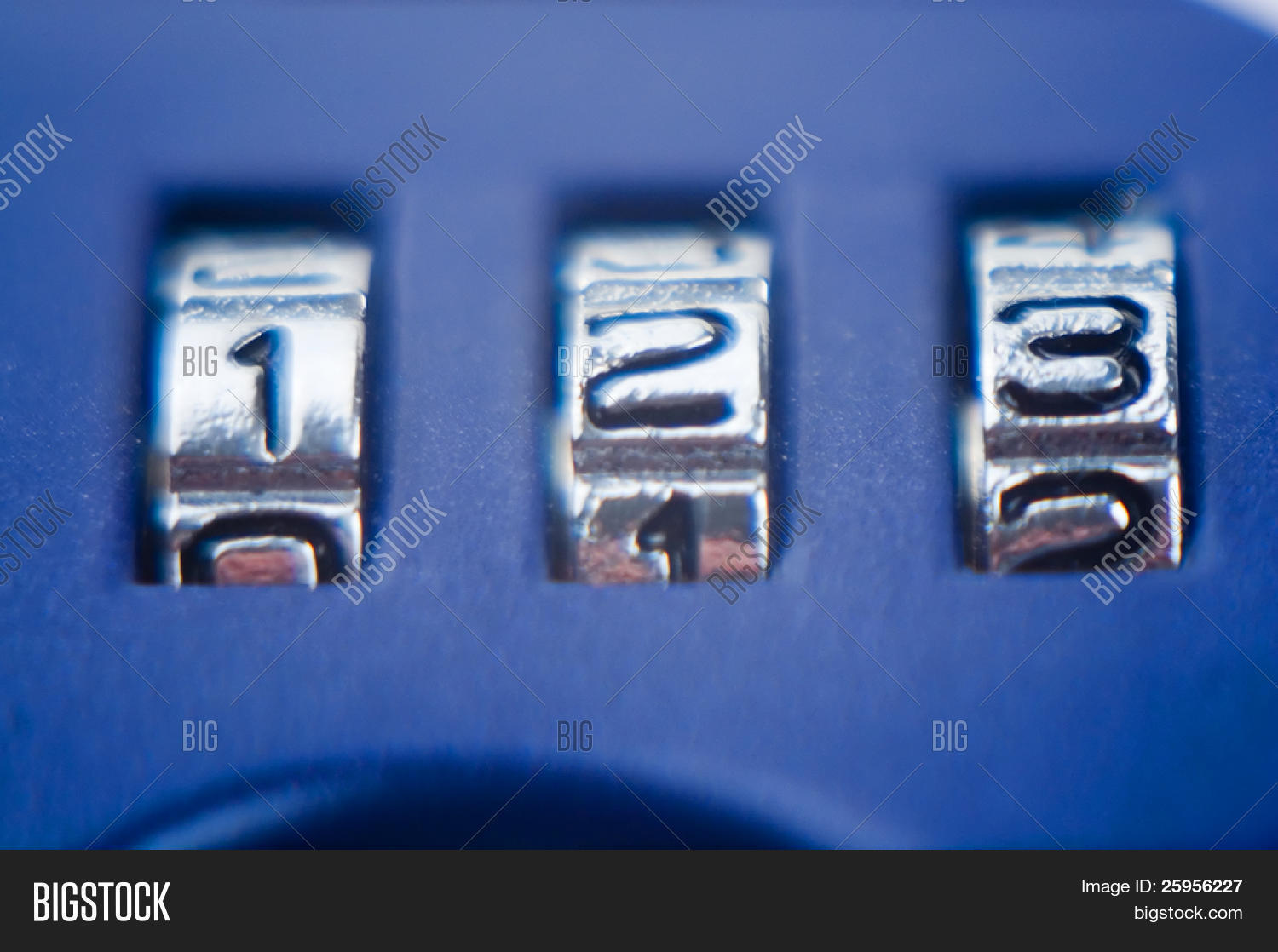 Numbers 1 2 3 On Blue Image & Photo (Free Trial) | Bigstock