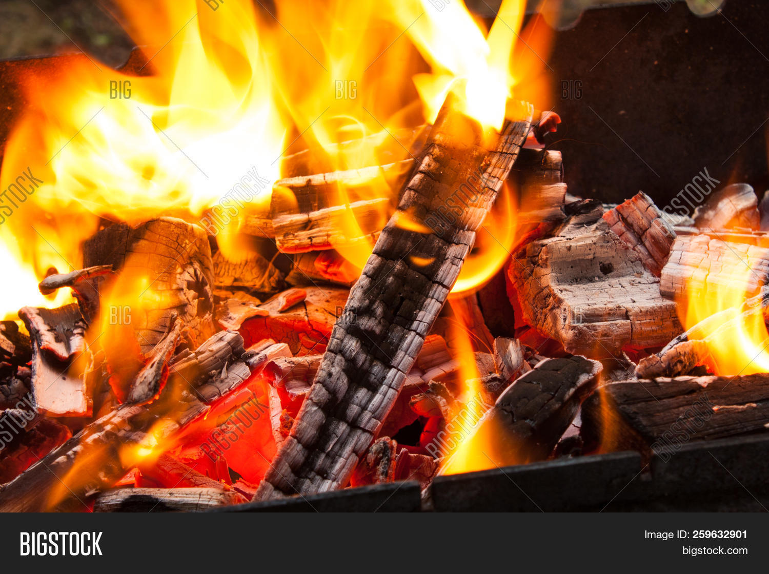 Flames Fire Pit Image & Photo (Free Trial) | Bigstock