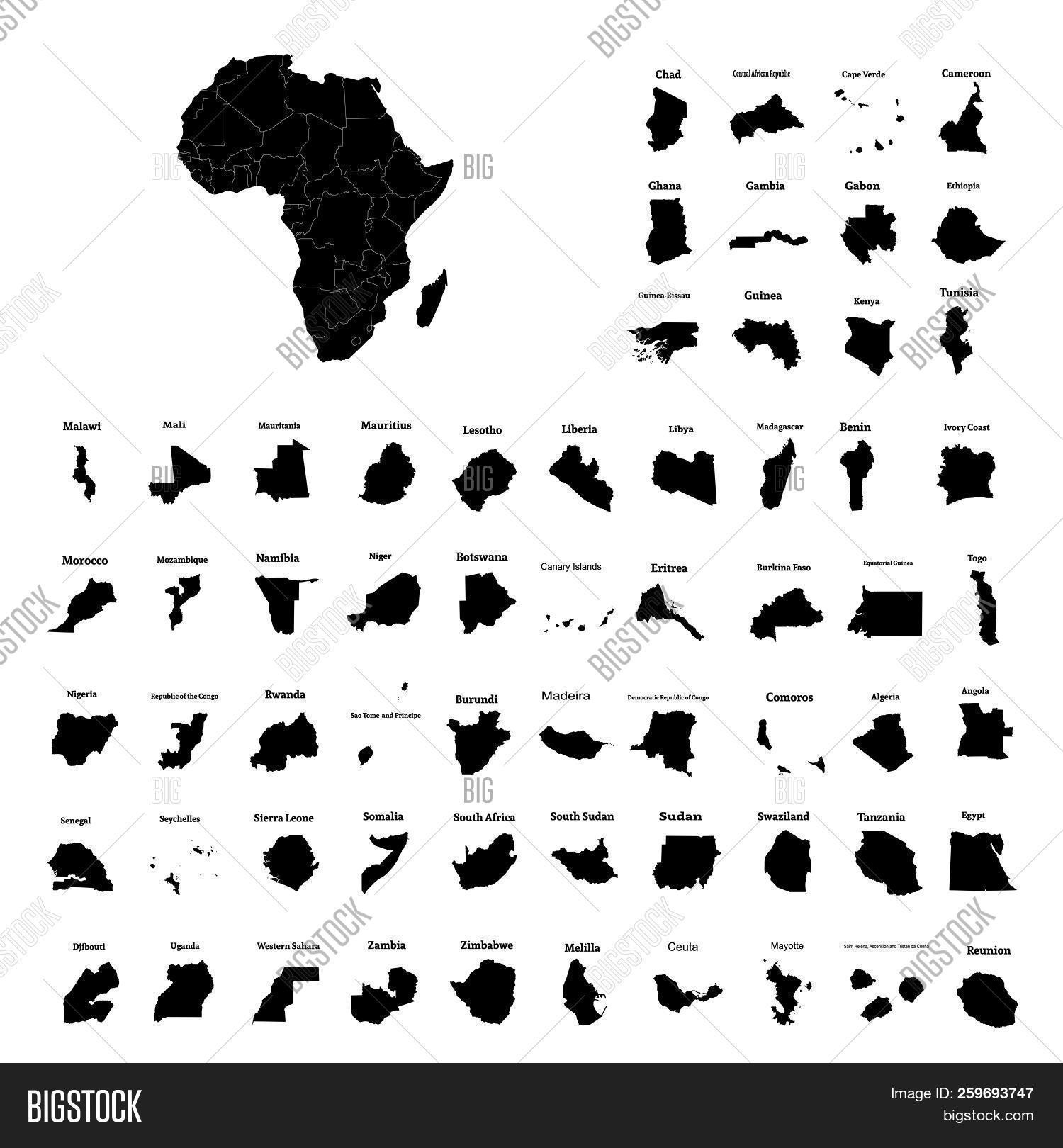 African Continent All Vector & Photo (Free Trial) | Bigstock