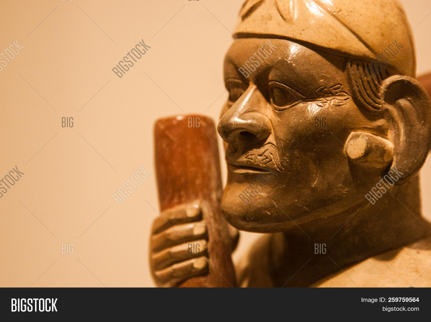 Inca Monk Statue Image & Photo (Free Trial) | Bigstock