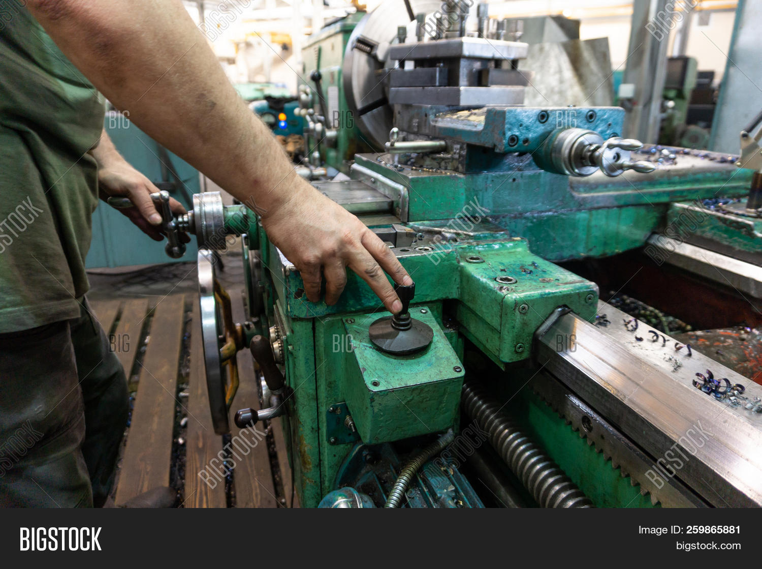 Worker, Man Processes Image & Photo (Free Trial) | Bigstock