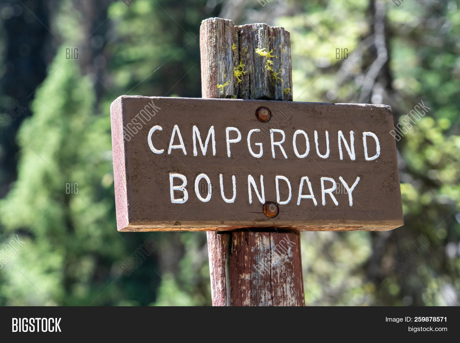Sign Campground Image & Photo (Free Trial) | Bigstock