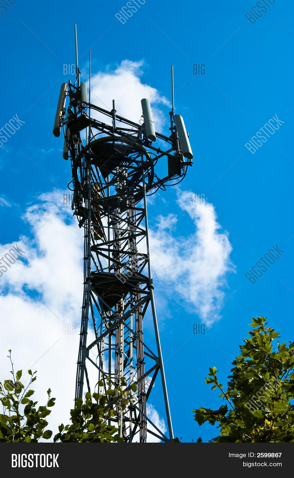 Pylon - Telecoms Tower Image & Photo (Free Trial) | Bigstock