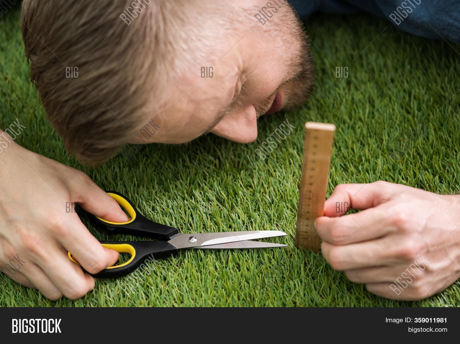 Close- Man Cutting Image & Photo (Free Trial) | Bigstock