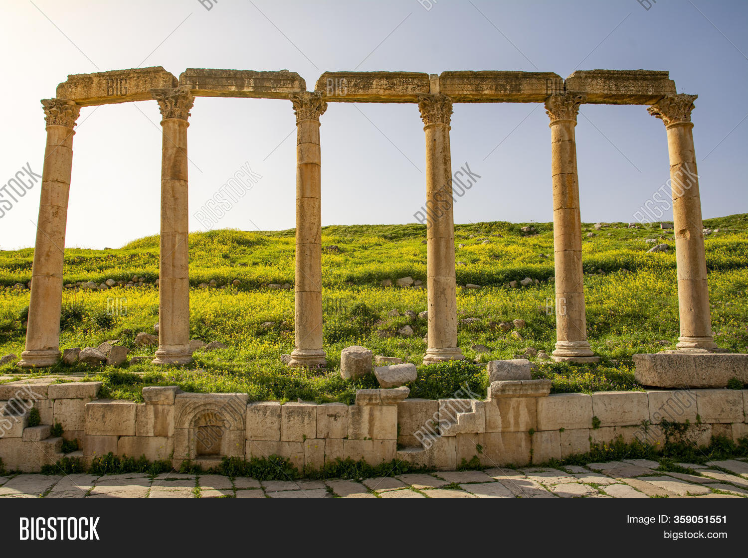 Pillars Colonnaded Image & Photo (Free Trial) | Bigstock