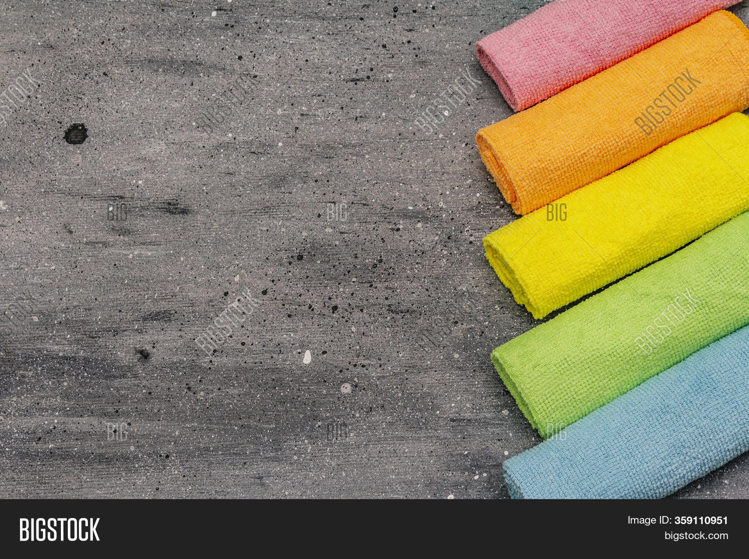 Set Colorful Dusters. Image & Photo (Free Trial) | Bigstock