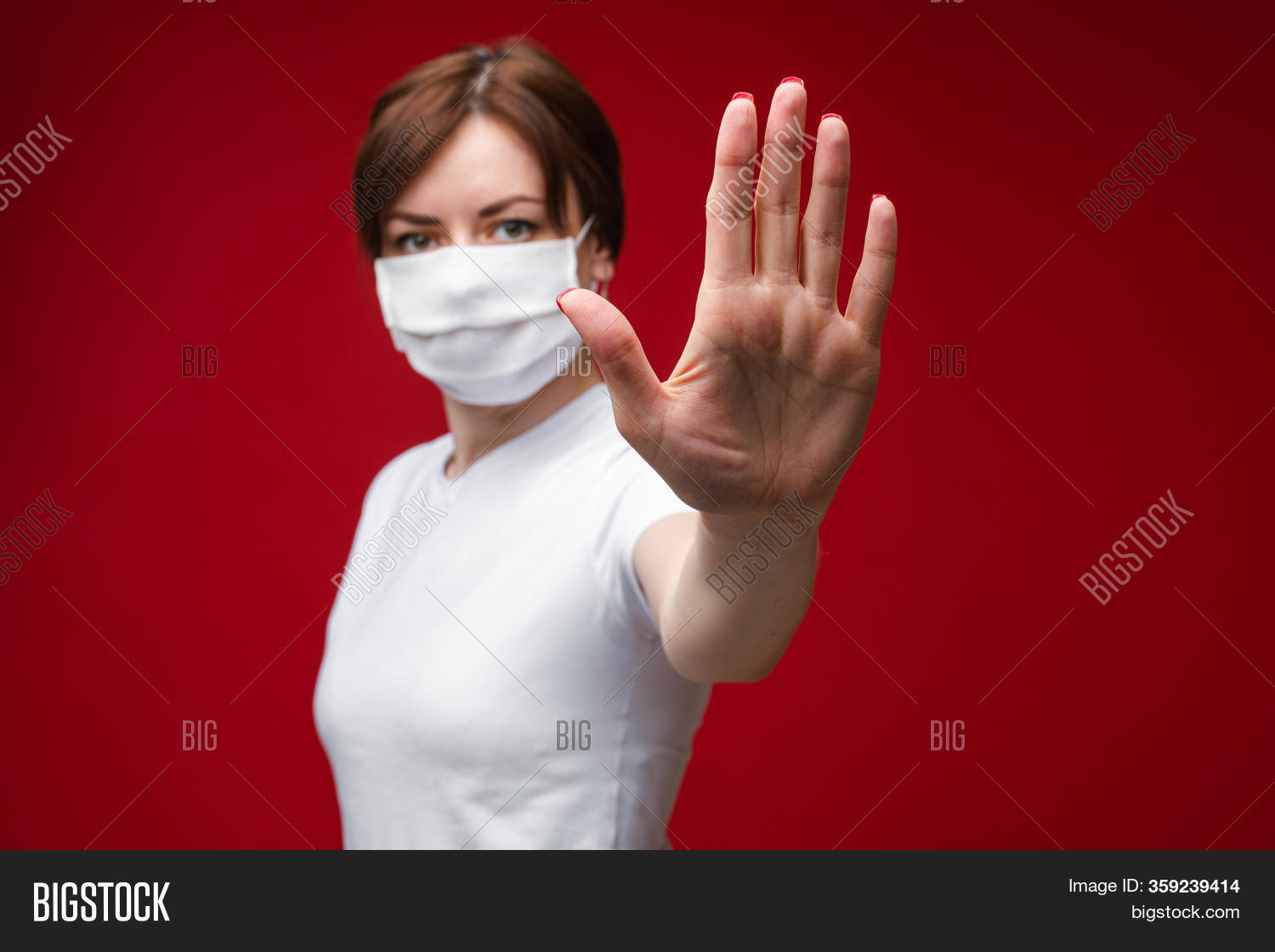 Young Woman Protective Image & Photo (Free Trial) | Bigstock